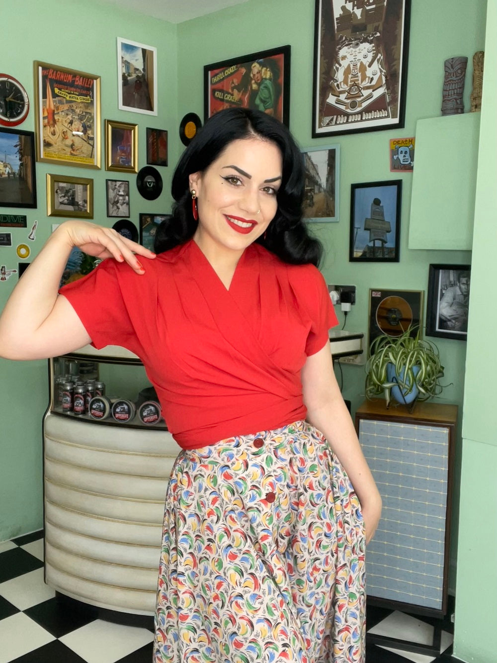 Classic 1940s & 50s Style Blouses, Authentic Vintage Inspired Styles ...