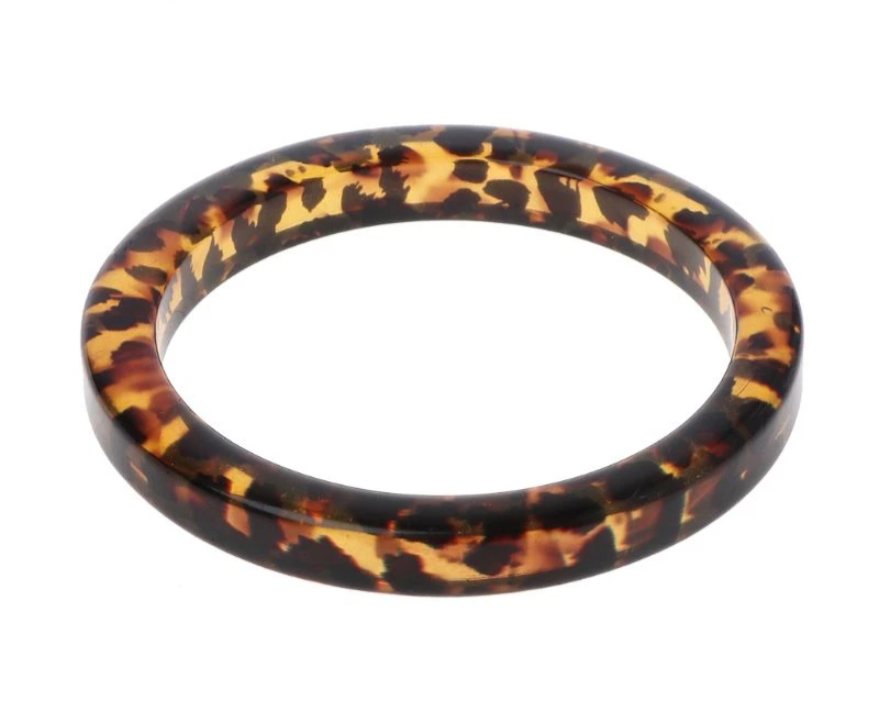 1950s Leopard Print Acrylic Bangle, Kitsch, Retro Rockabilly Style ...