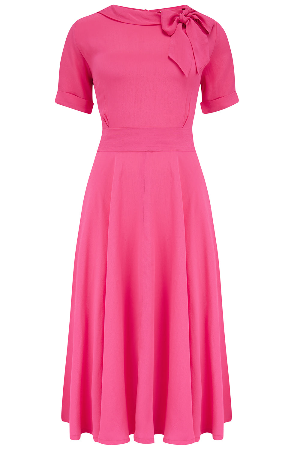 "Cindy" Dress in Raspberry by The Seamstress Of Bloomsbury, Classic 19 ...