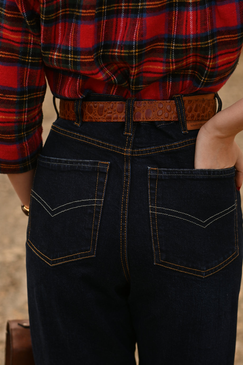 The "Marilyn" High Waisted Selvedge Denim Jeans, Authentic Late 1940s ...