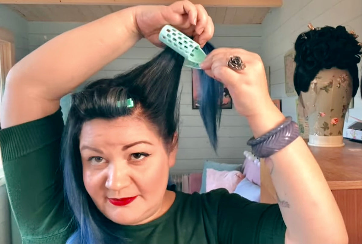 1940s & 1950s Vintage Inspired Victory Roll tool pin up , Rockabilly ...